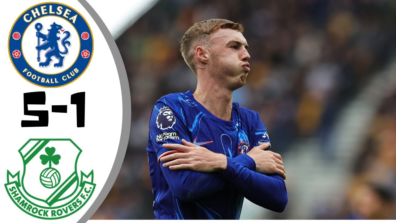 Chelsea vs Shamrock Rovers 5-1 - All Goals & Highlights - YouTube