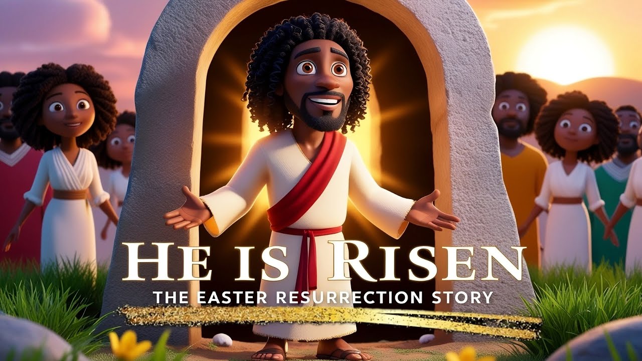 He Is Risen: The Easter Resurrection Story of Jesus Christ | Animated ...