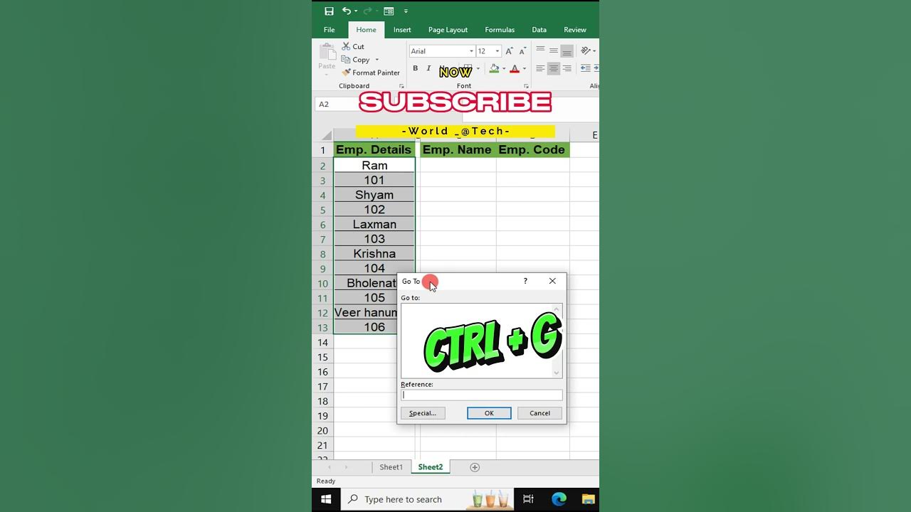 Excel Tricks In Seconds Worldtech143 Exceltips Shortfeed Viralshorts Tricks Youtube