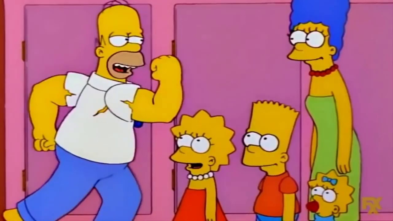 Homer Simpson Body Transformation BIG BANG MANIAS - YouTube