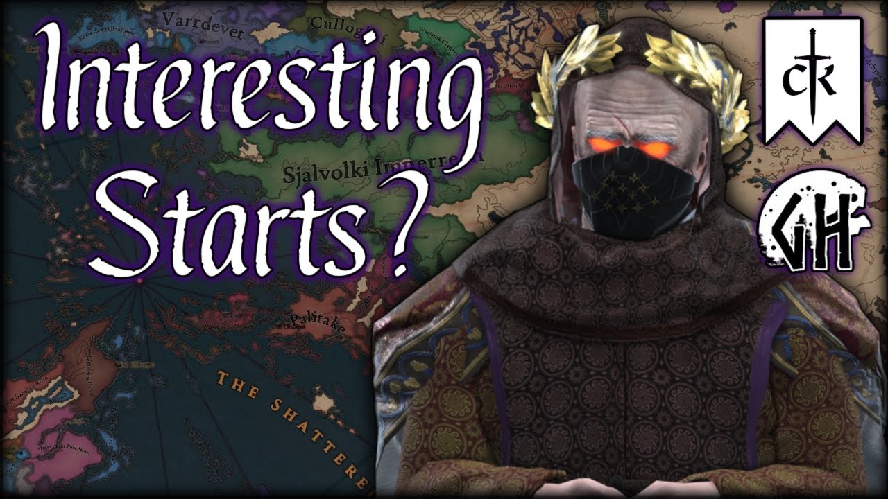 Starts I Recommend in Godherja: The Dying World for CK3 - YouTube
