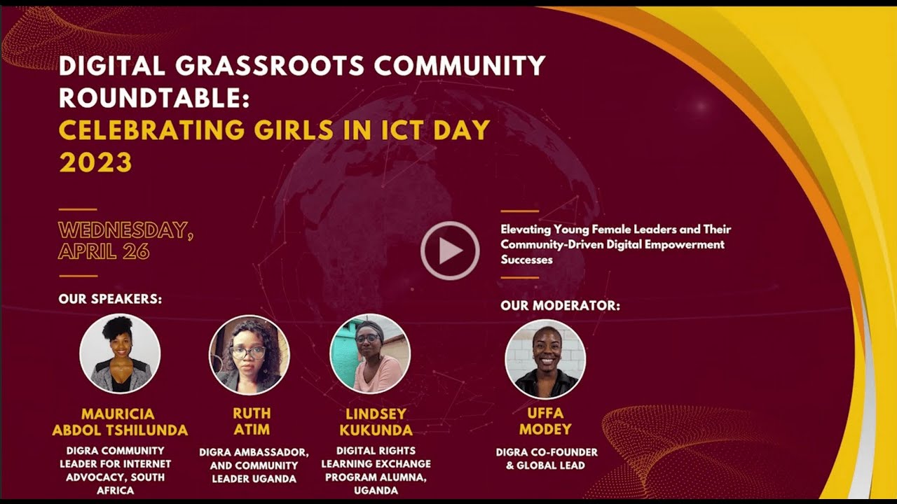 Girls in ICT Roundtable - Digital Grassroots - YouTube