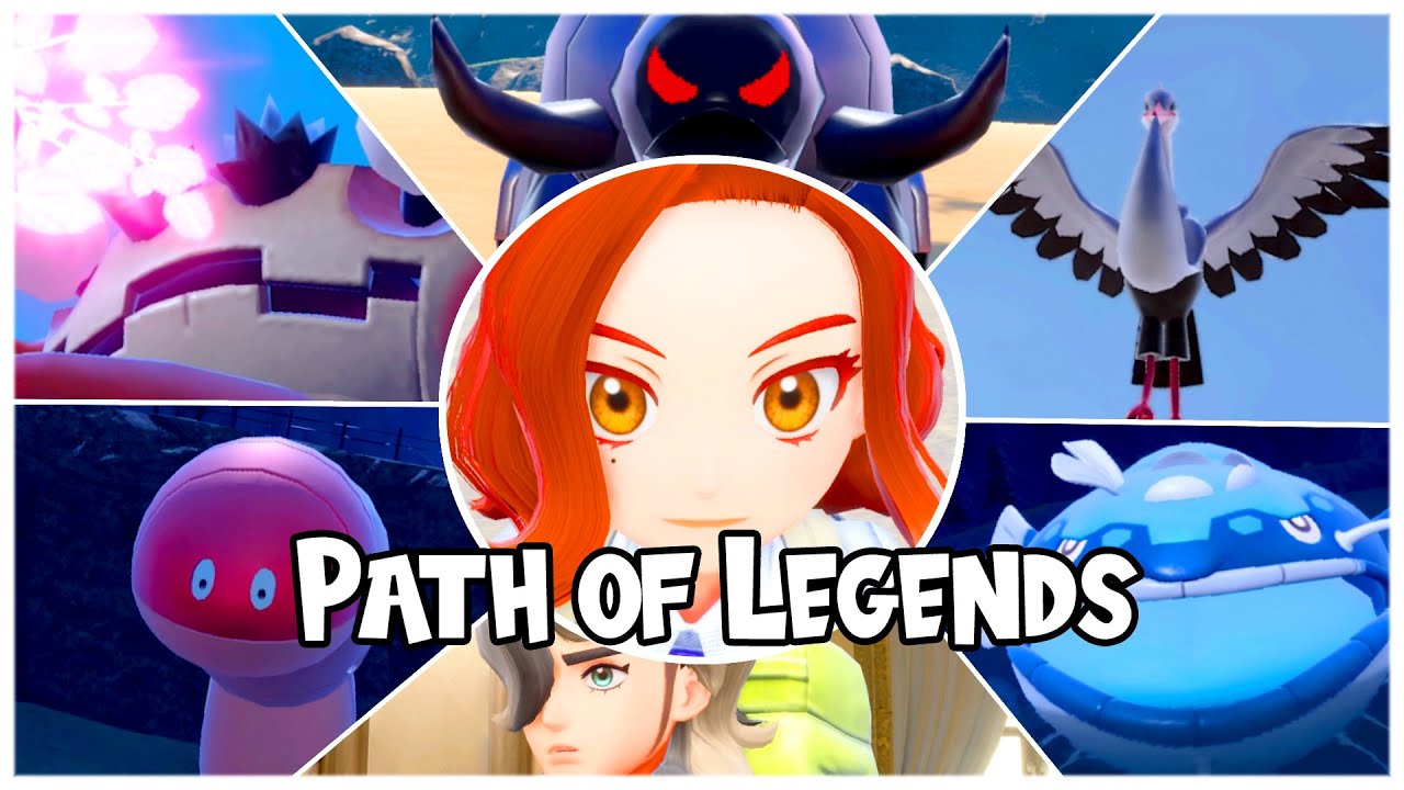 POKEMON SCARLET/VIOLET | Path of Legends Full Quest Line | All Titan ...
