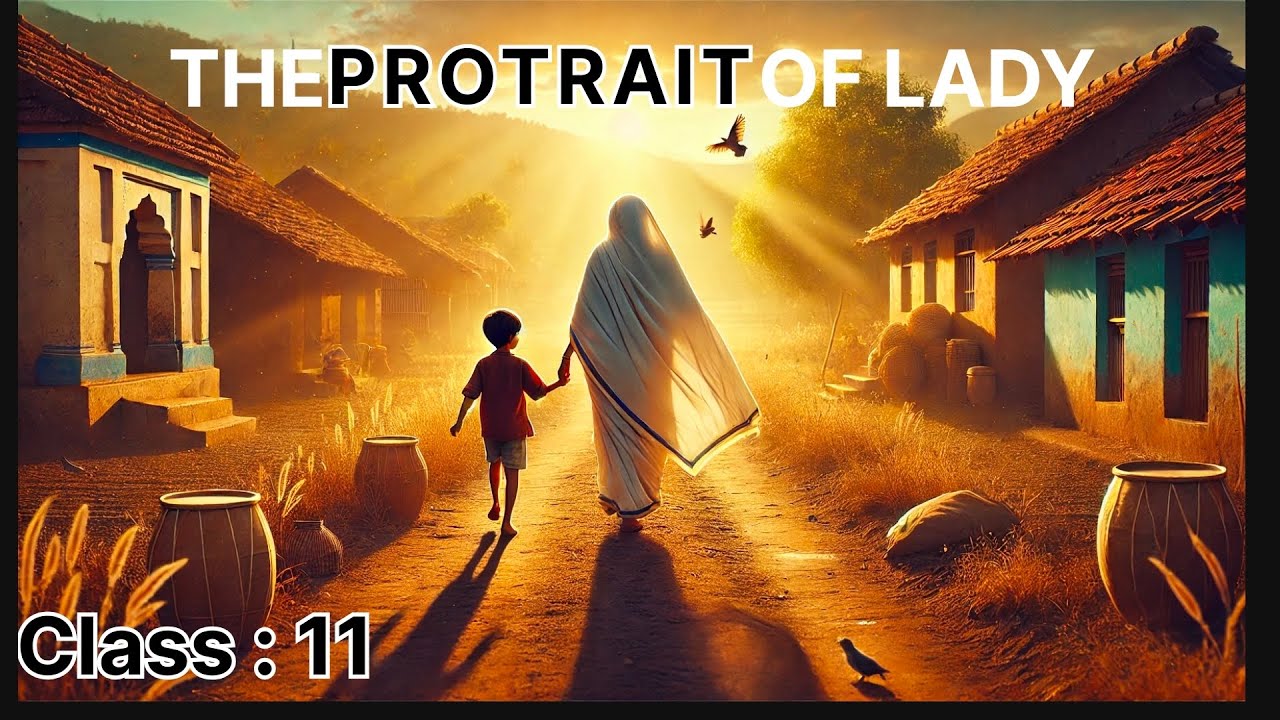 "📖 The Portrait of a Lady–Full Chapter in 3D Animation 🎥 | Class 11 ...