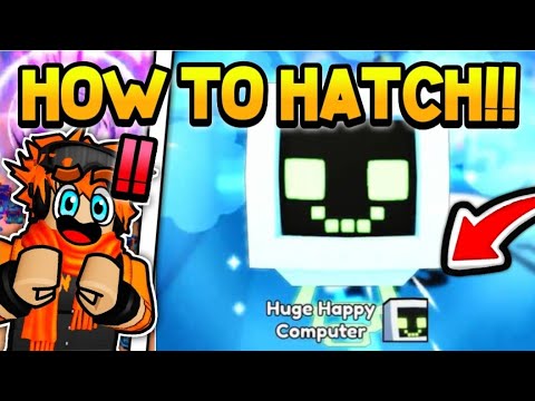 Best Way To Hatch FREE Huge Happy Computer In Pet Simulator 99! (Leaked ...