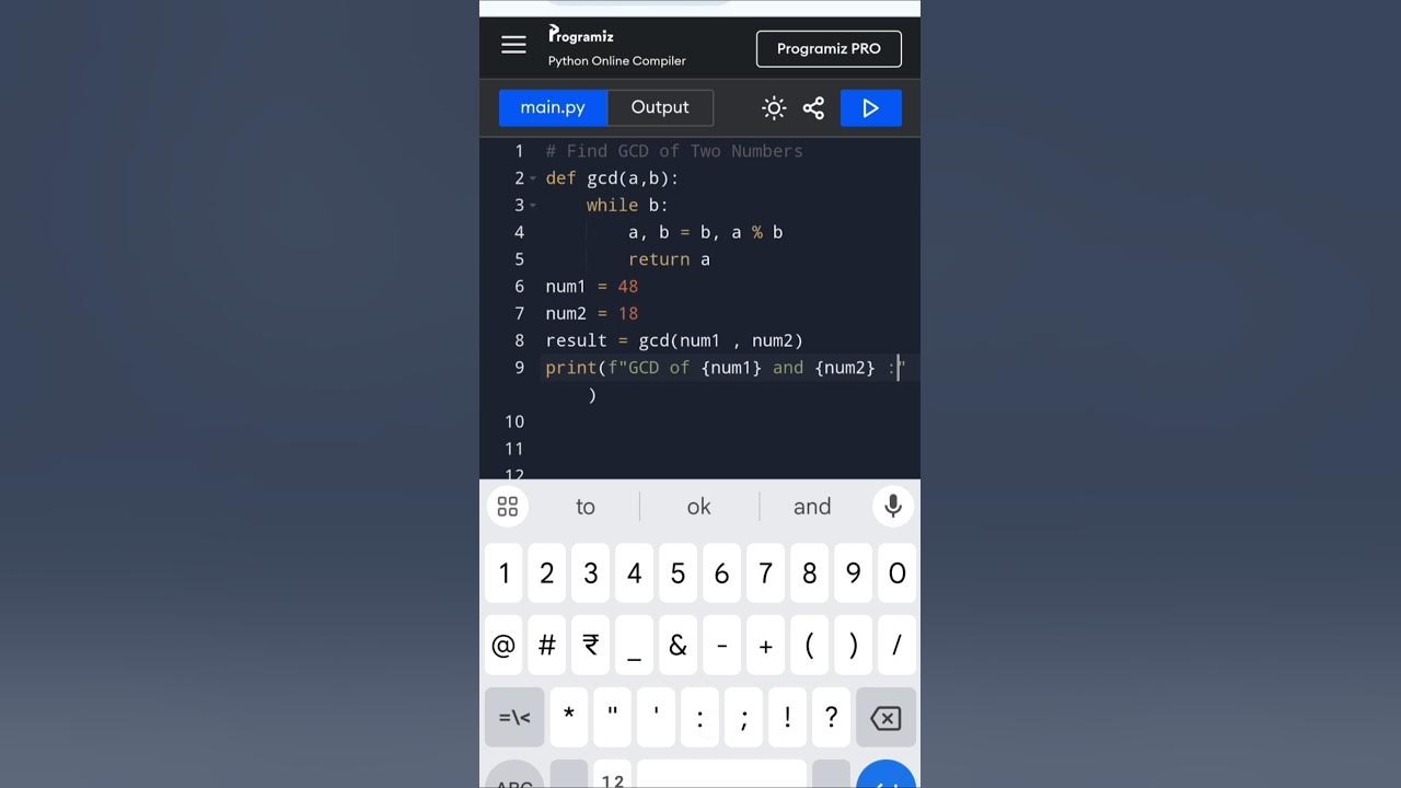 Gcd In Python The Easiest Trick Youll Ever Learn 1 Minute Coding Secret Pythonhacks Gcd