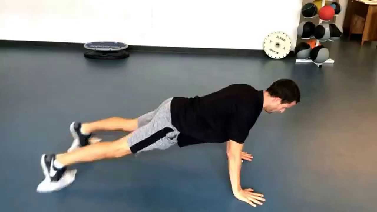 Push up plank with towel speed ABD ADD - YouTube