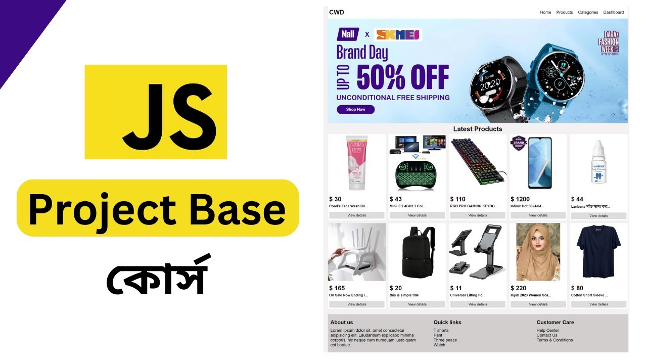 65. Project Using HTML, CSS, JavaScript and express js | full stack Project | Code With Delowar ...