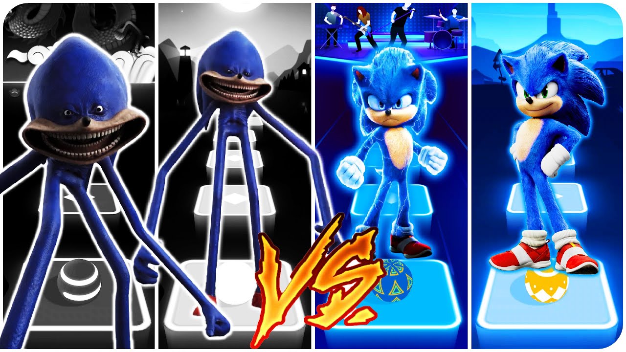 Shin Sonic 🔴 Shin Sonic 🔴 Sonic 🔴 Sonic | Tiles Hop EDM Rush - YouTube