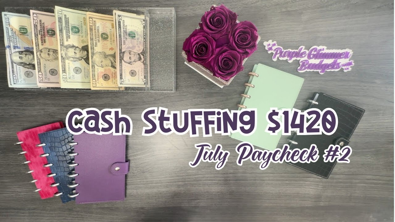 Weekly Cash Stuffing: Wallets & Savings Challenges! 💵 | Purple Glimmer ...