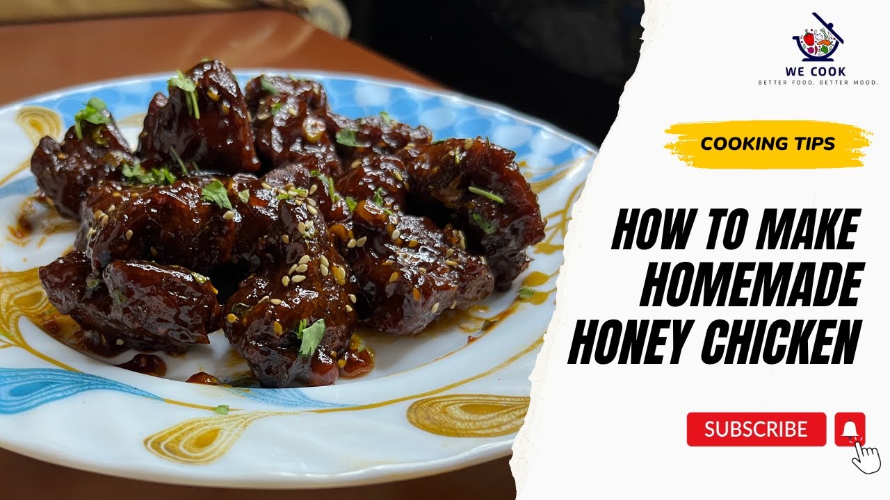 Honey Crispy Chicken || Restaurant Chicken Starter ||Easy Recipe ||We ...