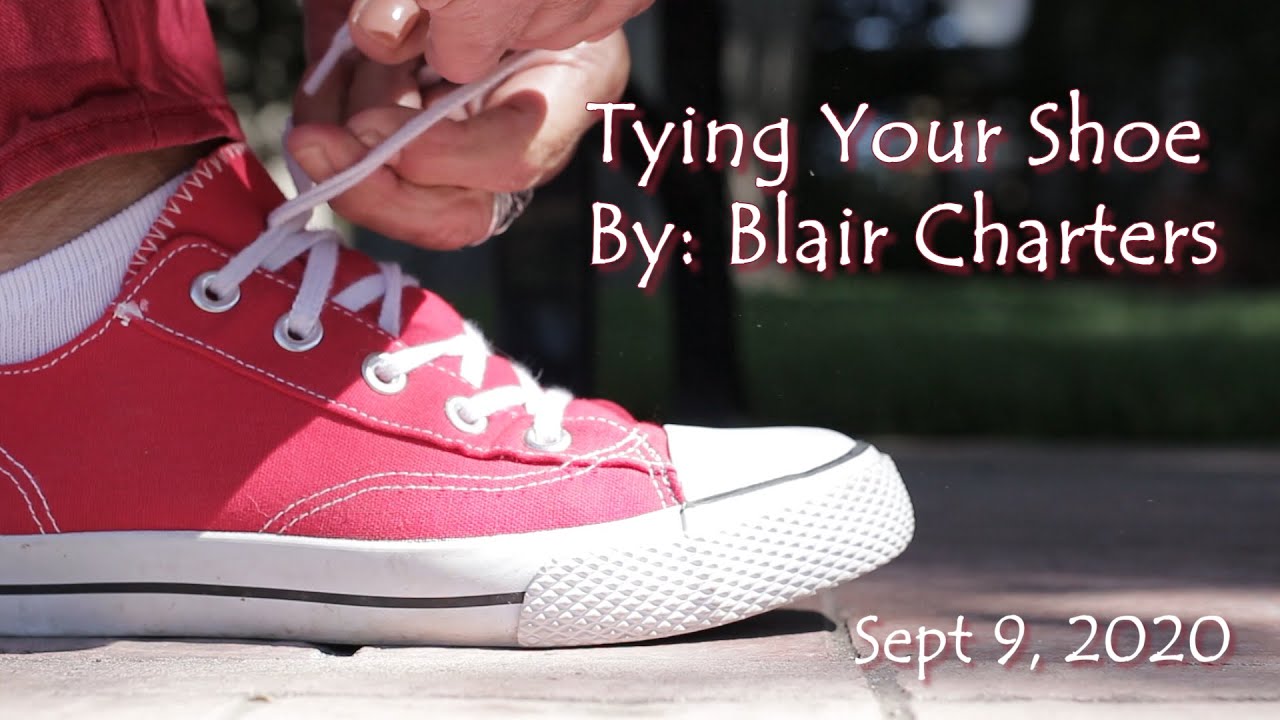 Tying Your Shoe - FASD Day 2020 - Blair Charters - YouTube