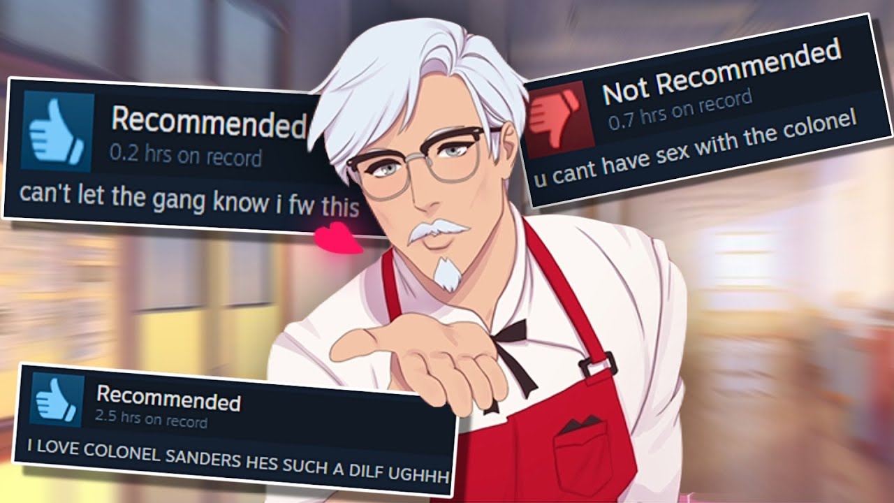 THE KFC DATING SIM IS HILARIOUS - YouTube