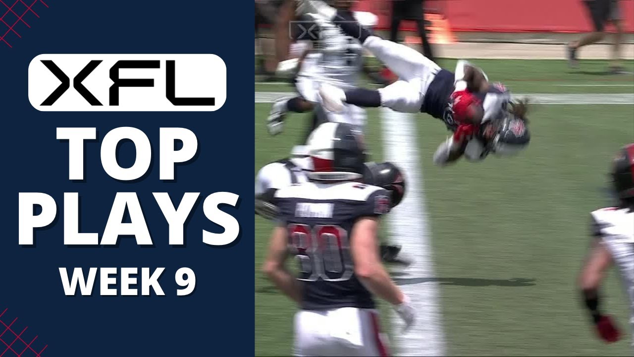 Top Plays from XFL Week 9 - XFL Highlights - YouTube