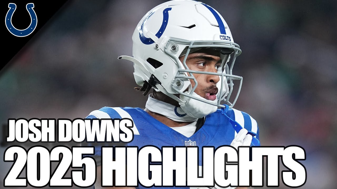 Josh Downs Highlights | 2025 - 2026 NFL Season - Colts - YouTube