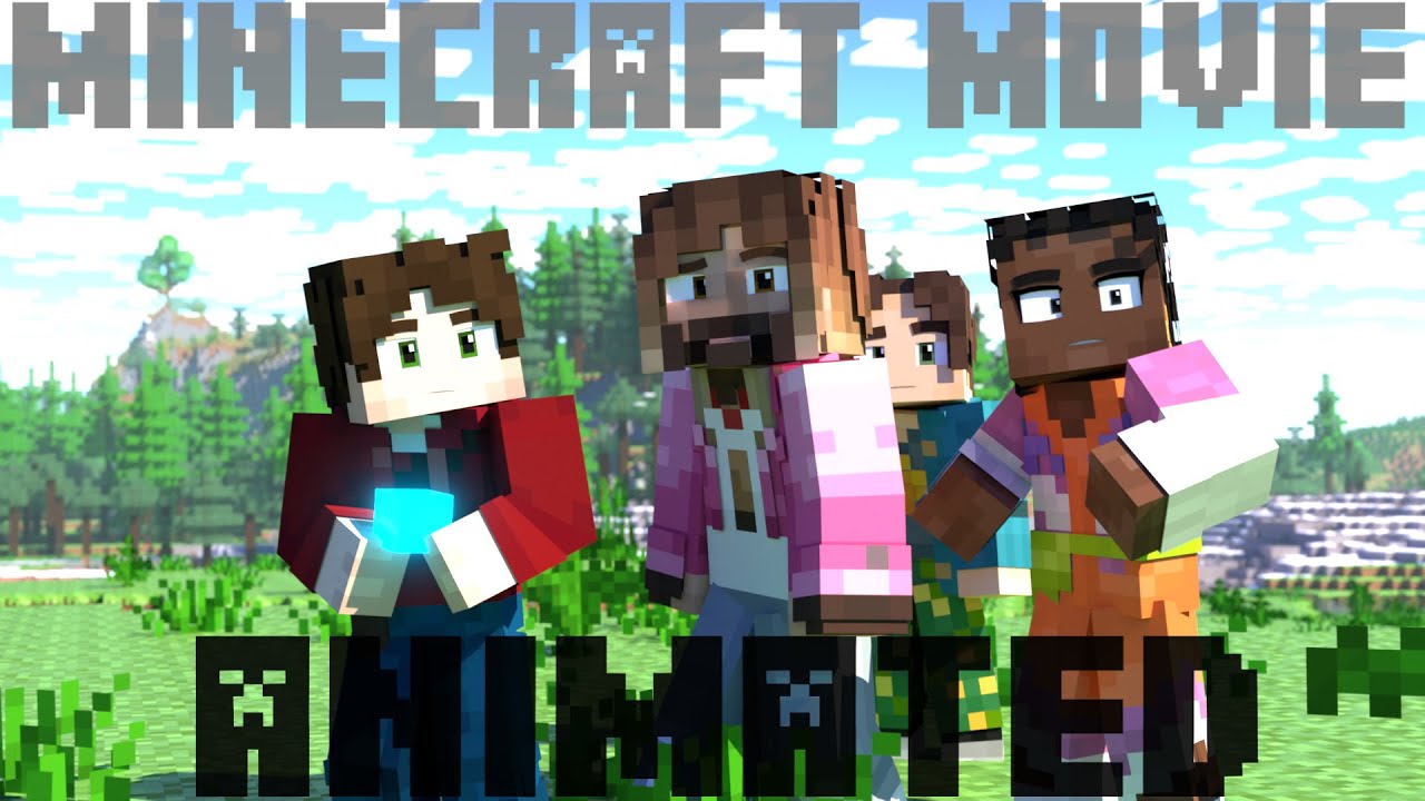 A Minecraft Movie Trailer but I Animated It - YouTube