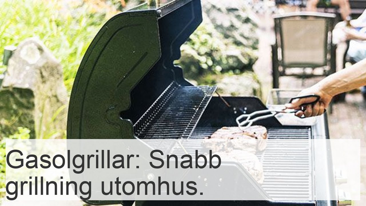 Gasolgrillar: Snabb grillning i naturen (83 tecken) - YouTube