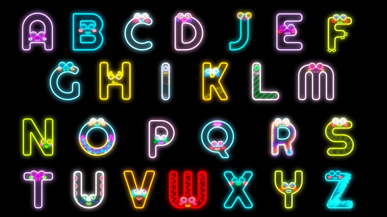 Vocoded Animation Alphabet Song for Kids | Fun Lottie Animation ABC ...