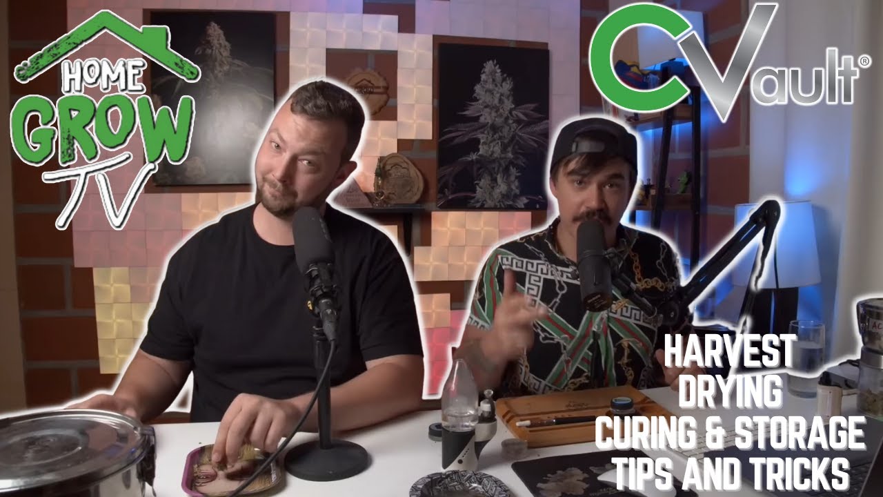 Home Grow TV & Mr. Q - Harvest, Drying, Curing, & Storage Tips & Tricks ...