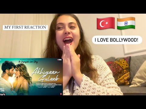 A Turkish Girl REACT to Akhiyaan Gulaab Song | Shahid Kapoor, Kriti Sanon #akhiyaangulaab #shahid