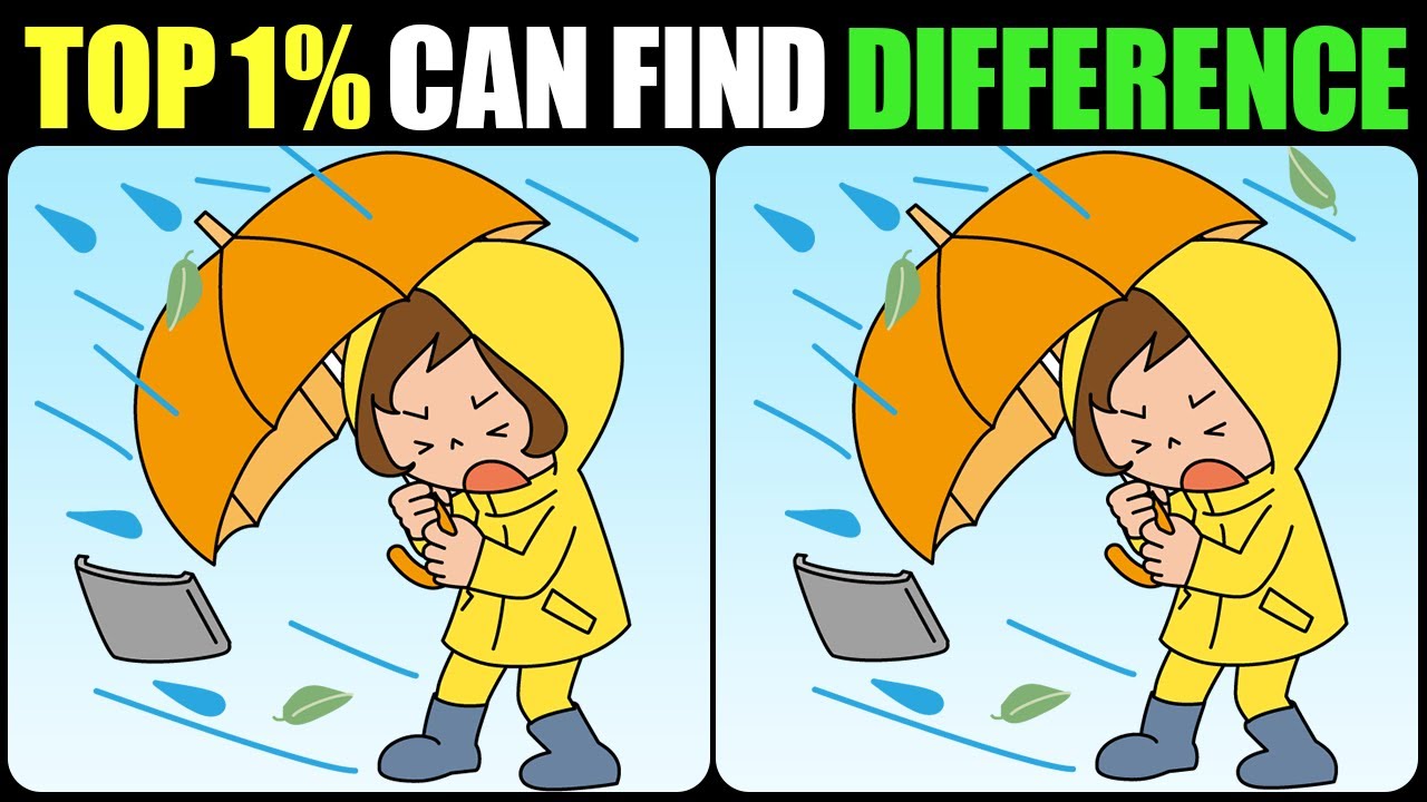 Find The Difference! Can You Find Them All?【Spot The Difference #6 ...