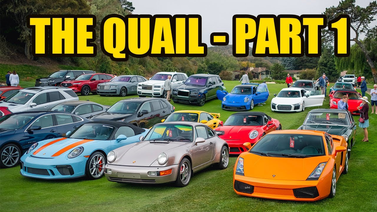 Car Week 2022 - Quail Part 1 - YouTube