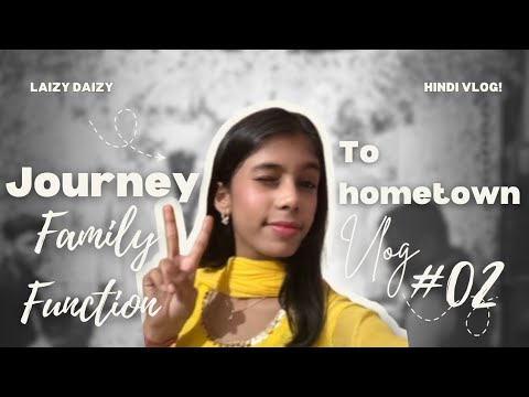 (series) Journey to hometown | Vlog #02 | Family function| Laizy daizy - YouTube