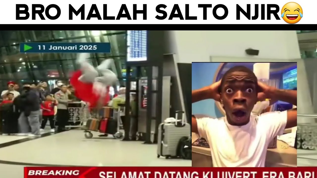 Ada Bule Salto di Bandara 😭 ( Meme Orang Bule Salto Di Bandara ) - YouTube