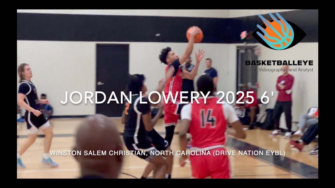 Jordan Lowery 2025 6' Winston Salem Christian High School, North ...