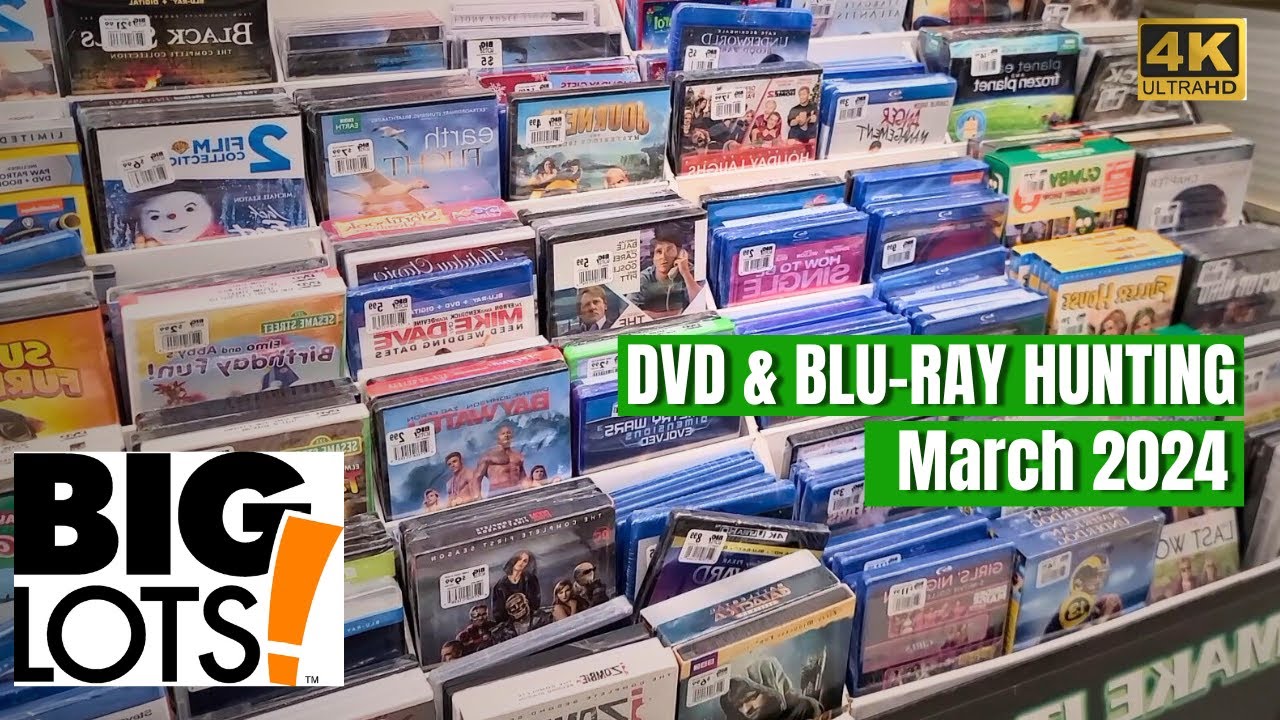 DVD & Blu-Ray Hunting at Big Lots! (March 2024) - YouTube