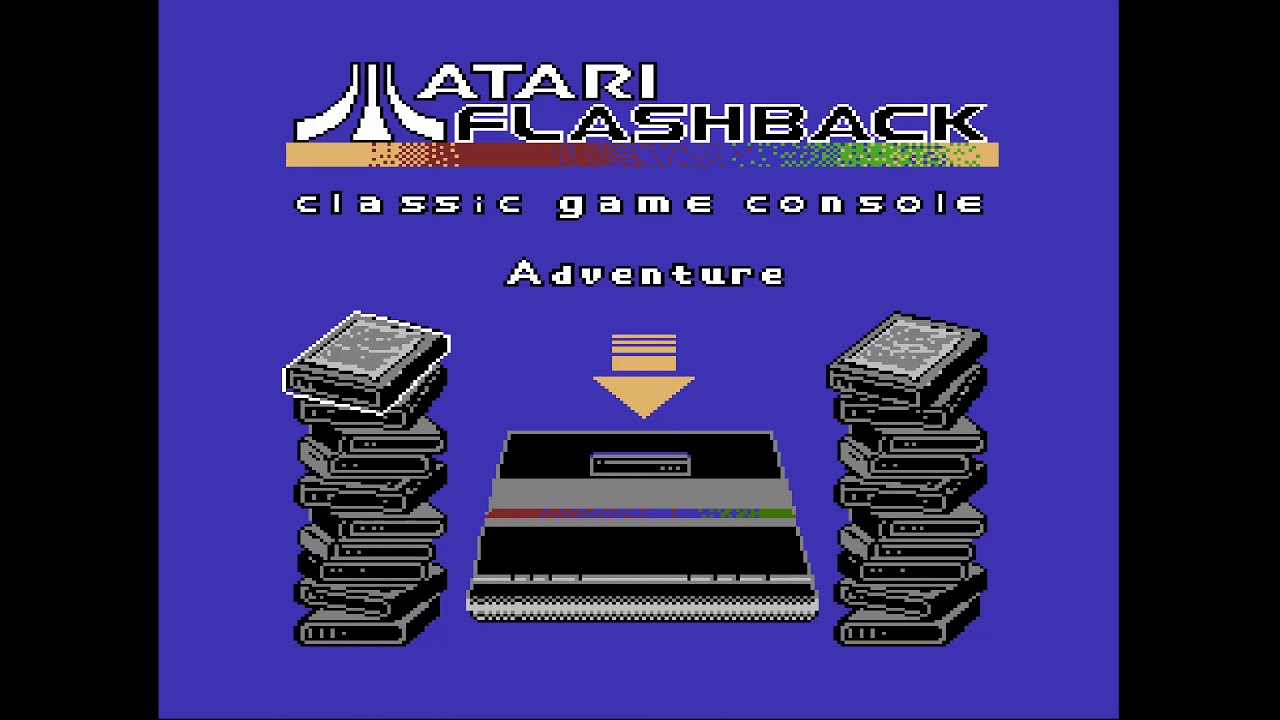[MAME] Atari Flashback Mini 7800 (NES on a Chip) (c)2004 Atari (part 1 ...