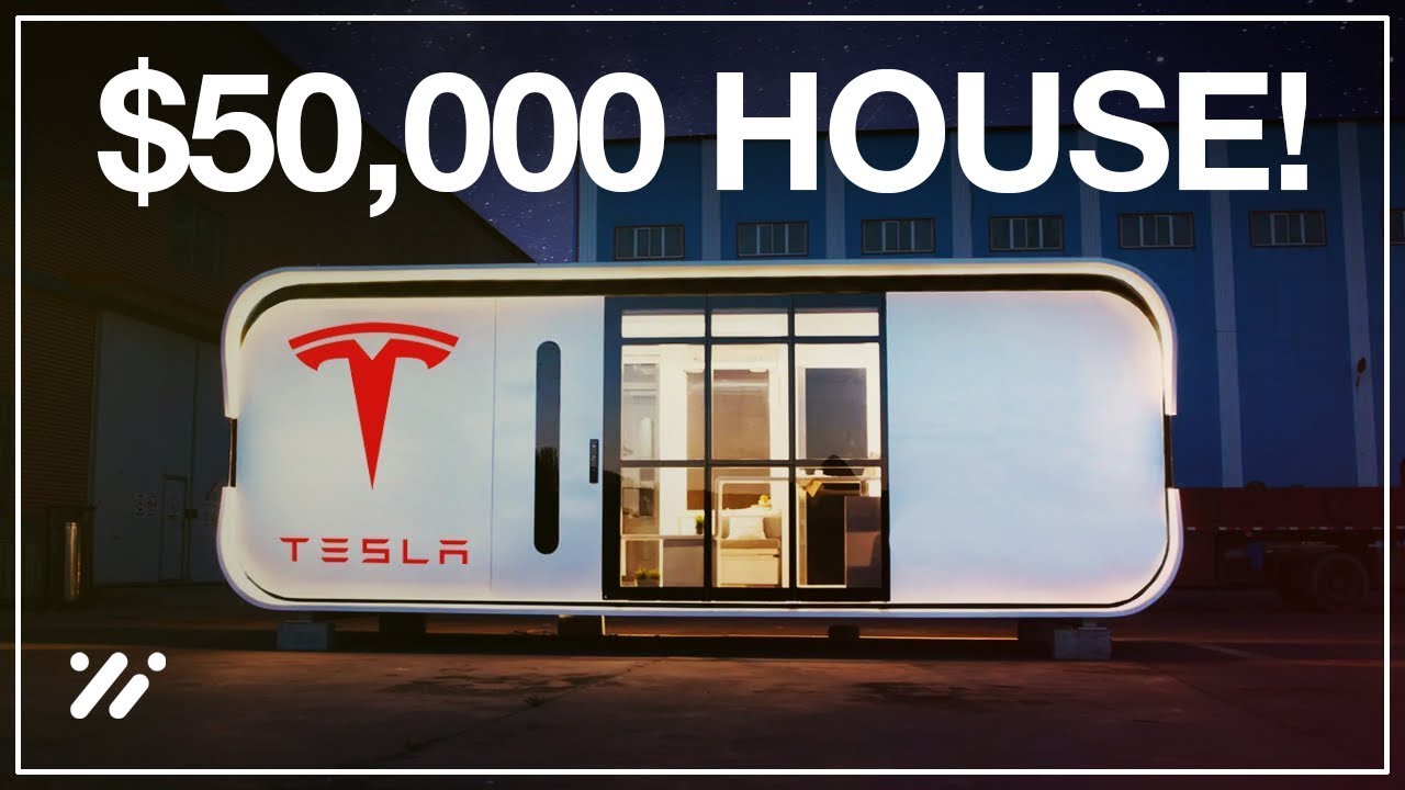 Inside Elon Musk's famous $50K Folding House! - YouTube
