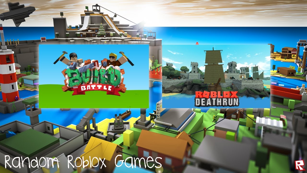 Random Roblox Games (Deathrun & Build Battle 2) - YouTube