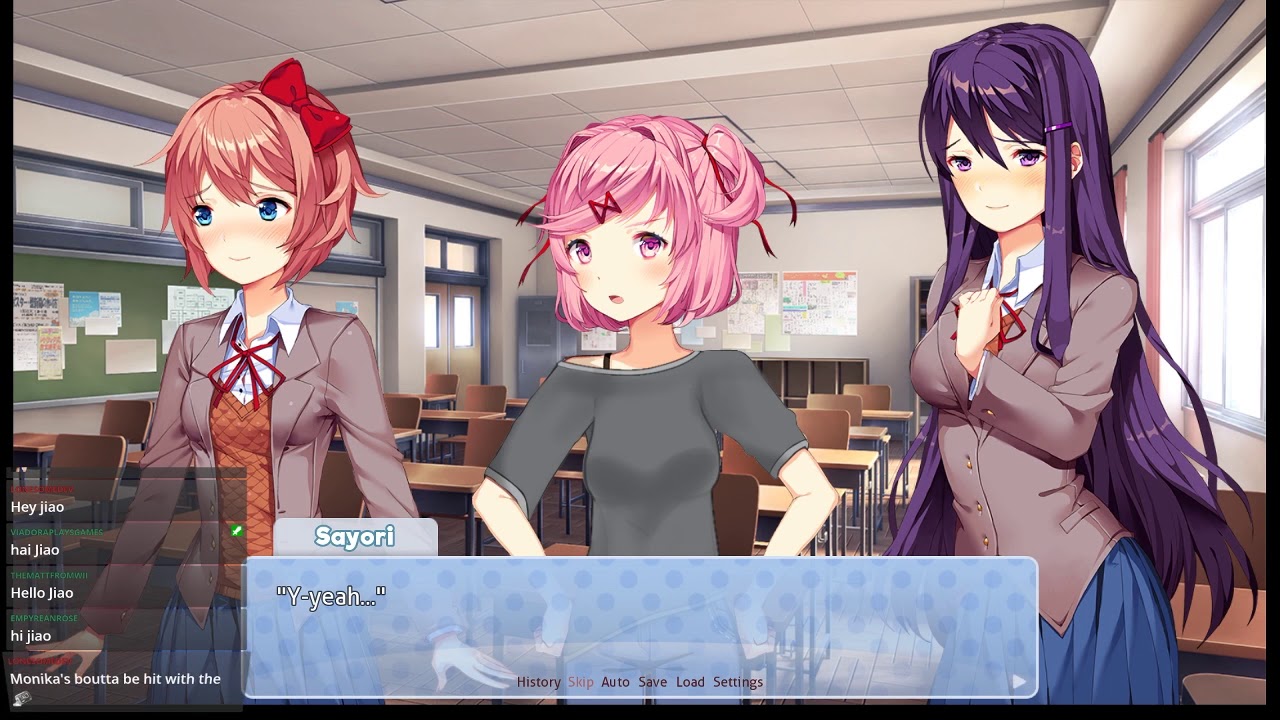 DDLC - Original Exit Music (w/Bats) (Part 3) - YouTube