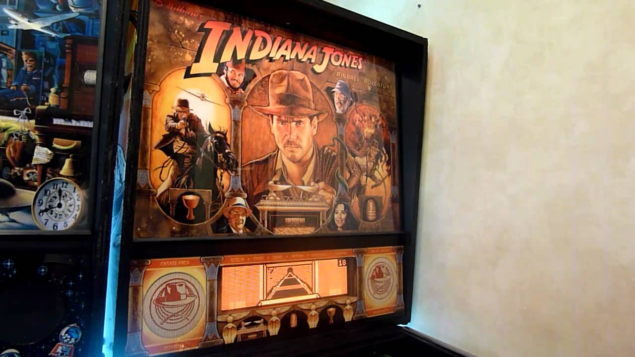 Indiana Jones Pinball - Mine Cart Easter Egg - YouTube
