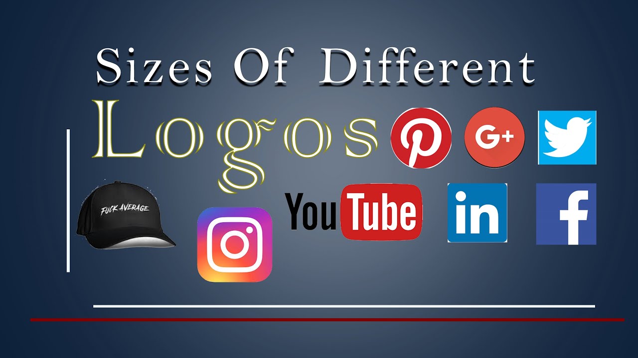 Learn Logo Size | Different Logos Sizes | Logos Design Sizes Tutorial ...