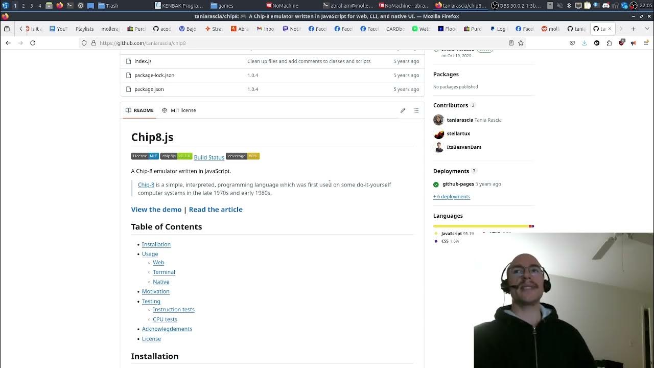 Chip8.js is a web-based JavaScript CHIP-8 emulator and exercise in emulator implementation - YouTube