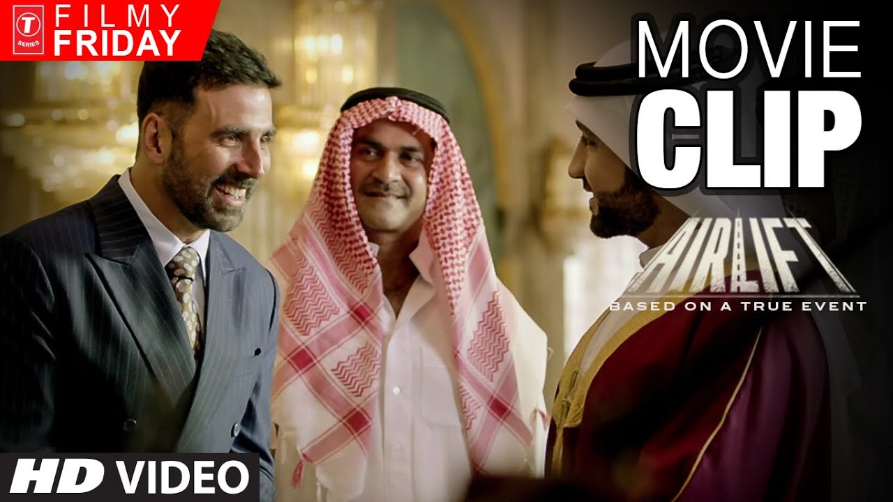 AIRLIFT MOVIE CLIPS 1- Ranjeet Katyal Before IRAQ Invades KUWAIT - YouTube