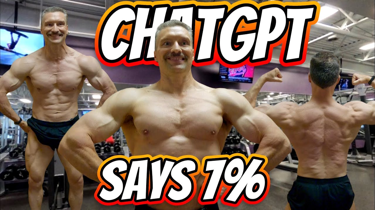 7% BodyFat Per ChatGPT | 9 Days Out From Bodybuilding Contest | Chest ...
