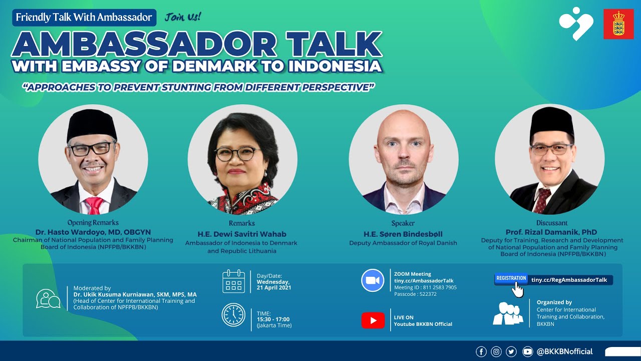 "The Ambassador Talk" with Embassy of Denmark to Indonesia - YouTube