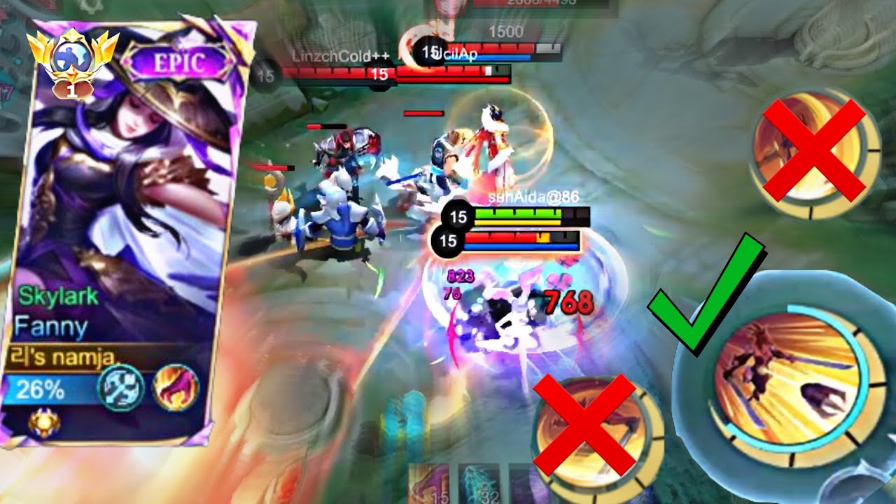 CHALLENGE CABLE ONLY!! FANNY NO ULTI + NO SKILL 1 🔥| MLBB - YouTube