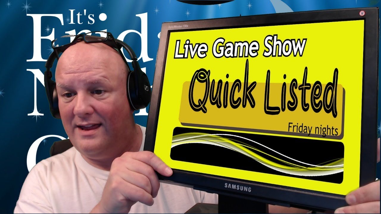 Quick Listed #17 episode - Live Game Show replay (like the game ...