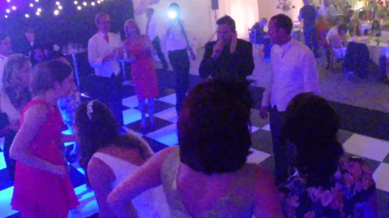 The Funky Doctors wedding band performance Nunsmere Hall Marquee - YouTube