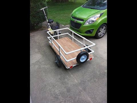DIY Electric Scooter Trailer (Mostly Finished) Razor EcoSmart Metro ...