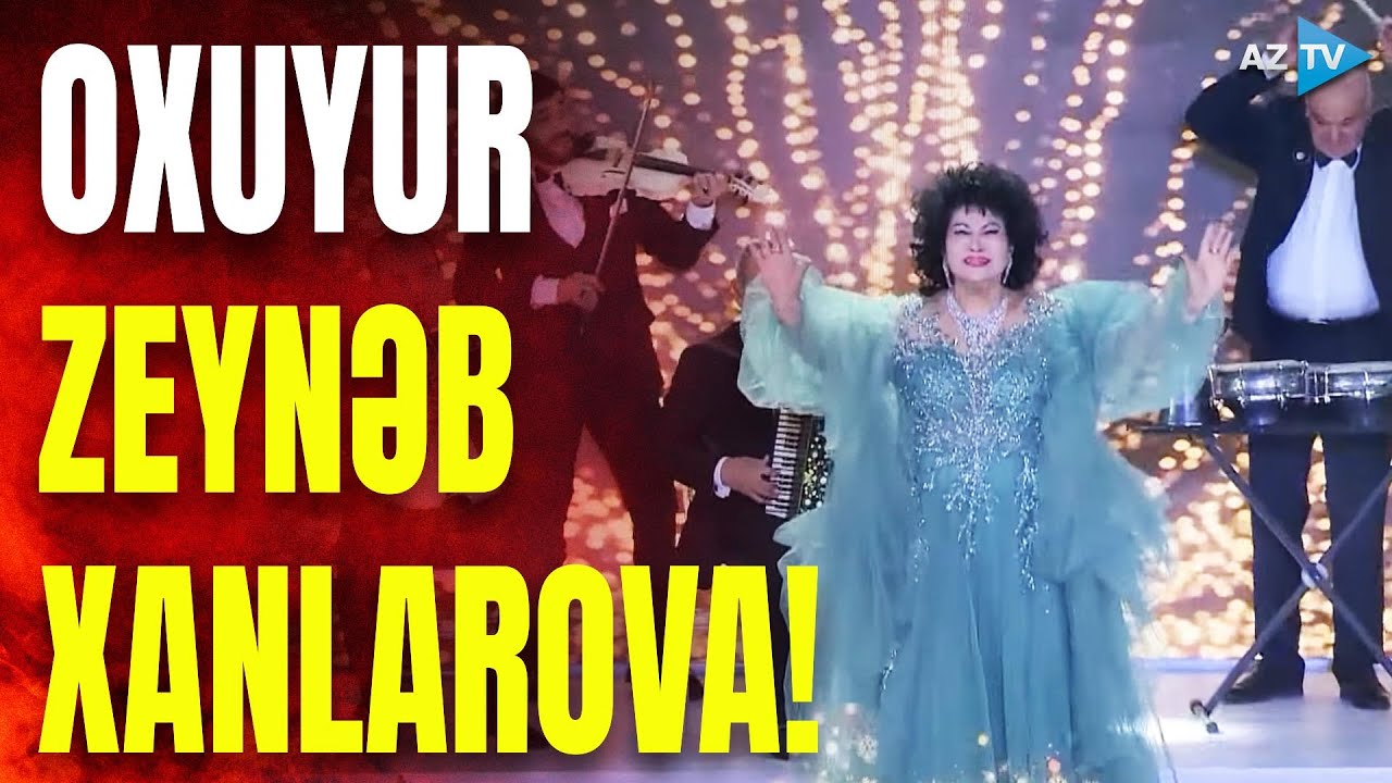 Zeynəb Xanlarova Uzun Müddət Sonra Aztv Nin Efirində Möhtəşəm Ifalar Youtube