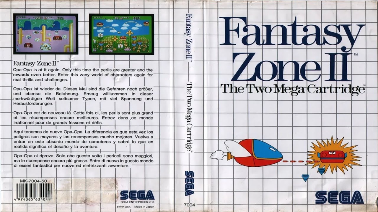 Fantasy Zone 2 The tears of Opa Opa (Master System) - YouTube