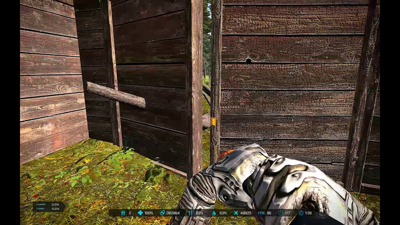 Arma 3 Exile Base Building Ep1 Basic Shelter - YouTube