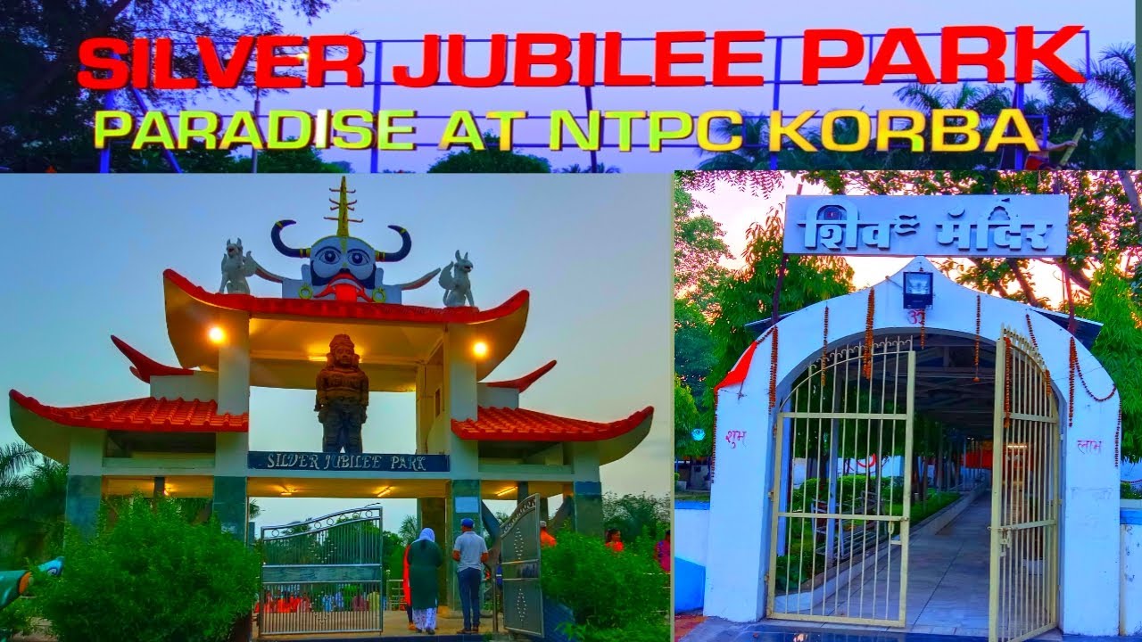 NTPC Township Korba | Shiv Mandir | Silver Jubilee Park - YouTube