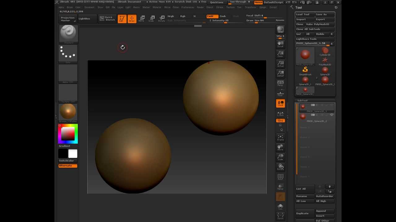 Zbrush Урок 3 (Decimation Master оптимизация сетки) - YouTube