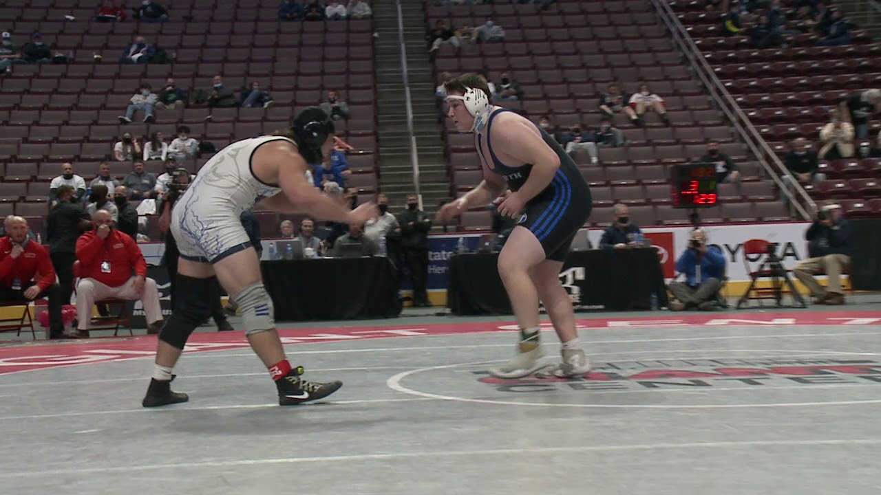 Nate Schon Selinsgrove senior wins PIAA "3A" 285lb State Championship ...